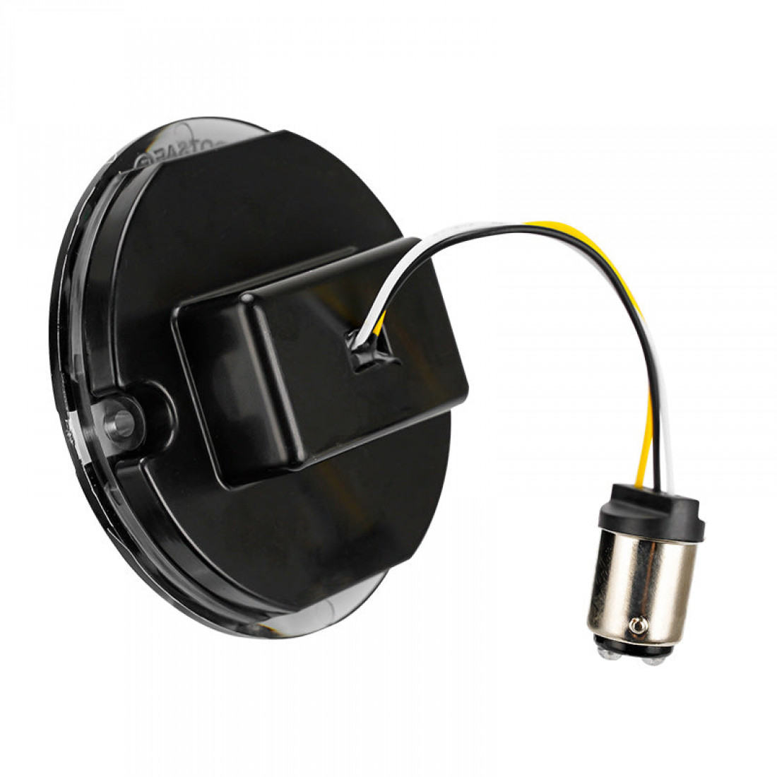 3 1/4" led front turn signal lights & red emark dot rear led turn ...