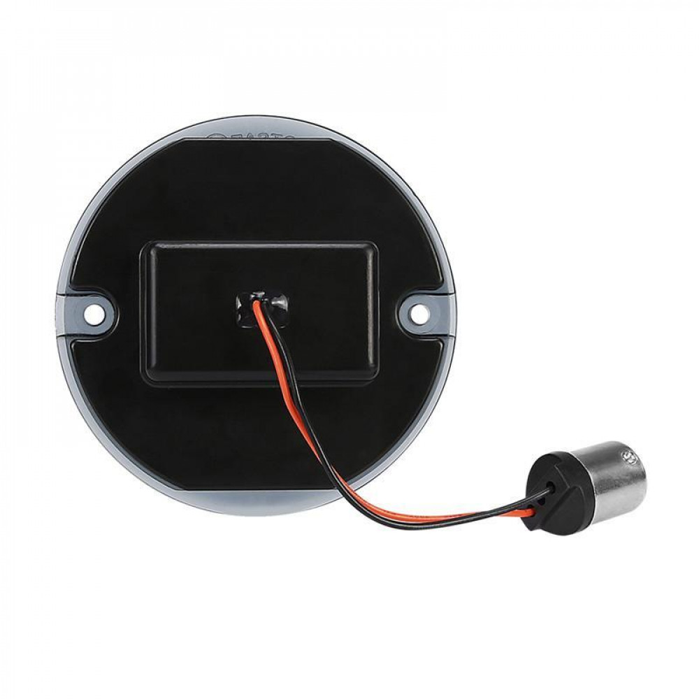 3 1/4" led front turn signal lights & red emark dot rear led turn ...