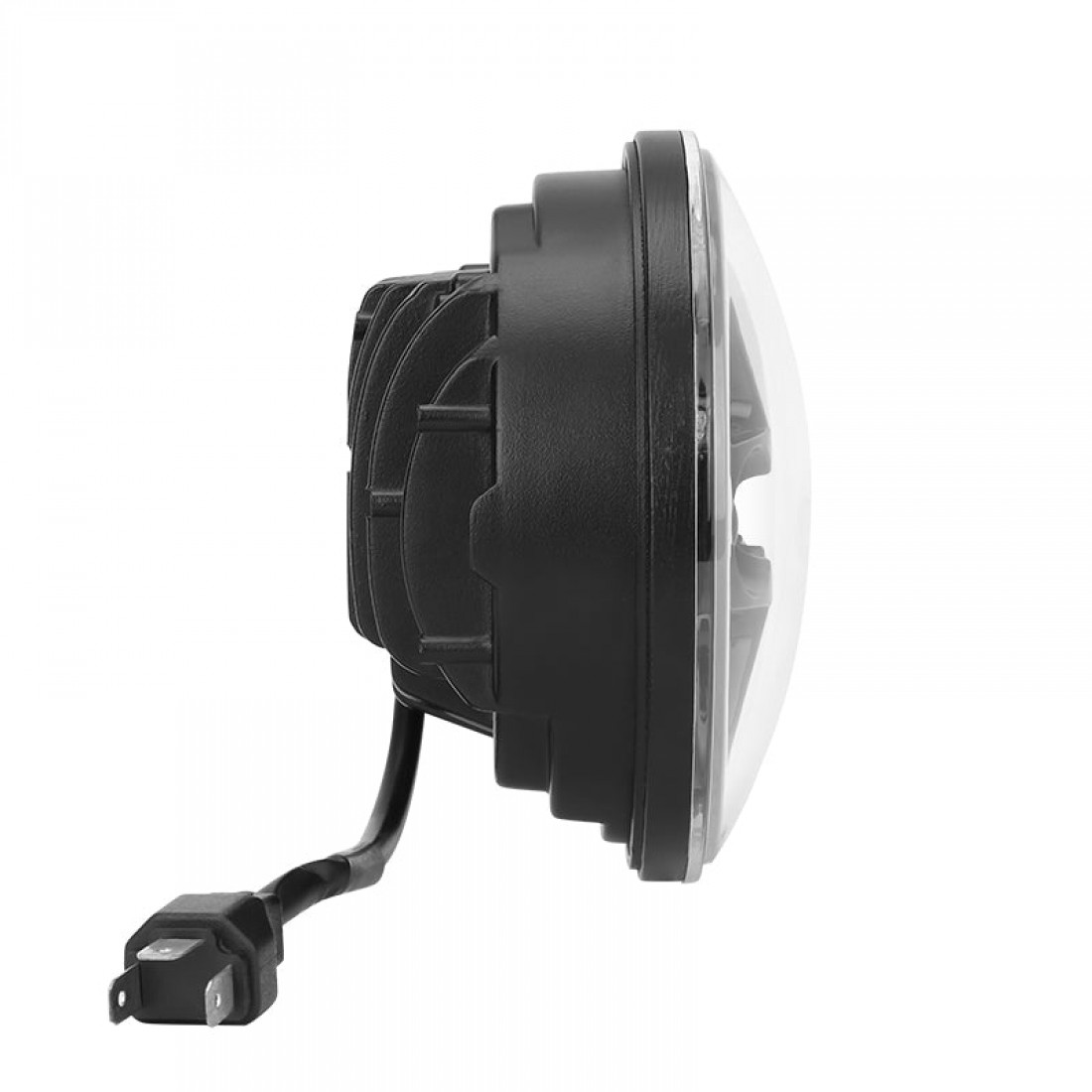 5.75 inch halo honeycombo led headlight for harley sportster dyna ...