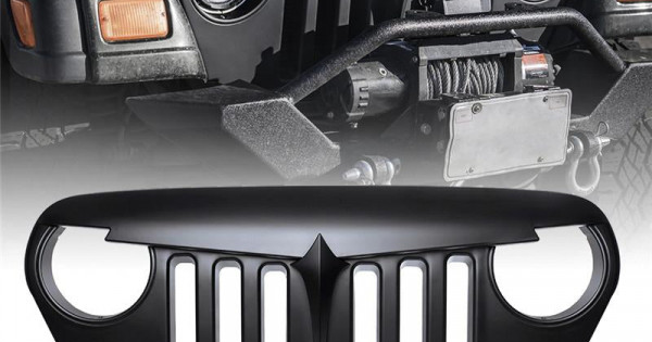 angry bird grille for jeep wrangler tj 1997-2006 - 10294