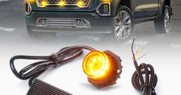 hideaway emergency wraning strobe light - 10220