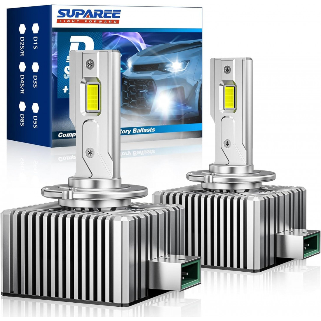 d3s d3r hid led headlight bulbs with 150w 6500k cool white - d3s-d3r ...