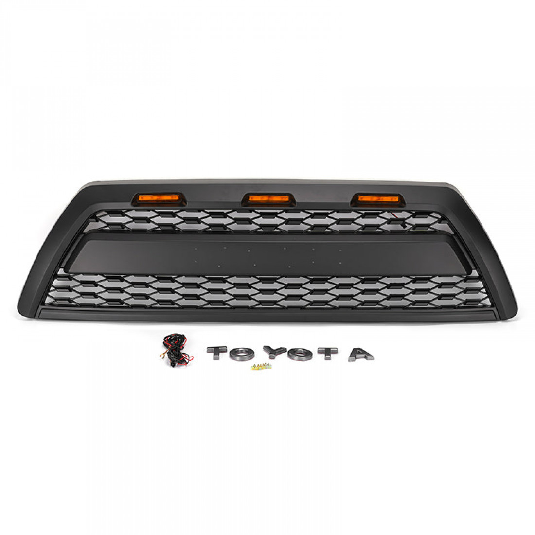 front grill with raptor lights combo for 2006-2009 toyota 4runner - 10144