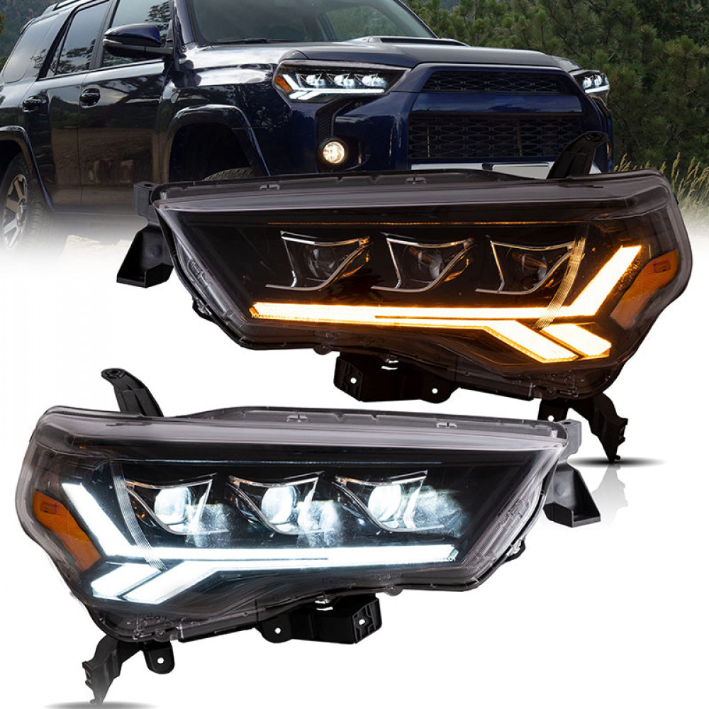 led projector headlights for 2014-later toyota 4runner - 10246