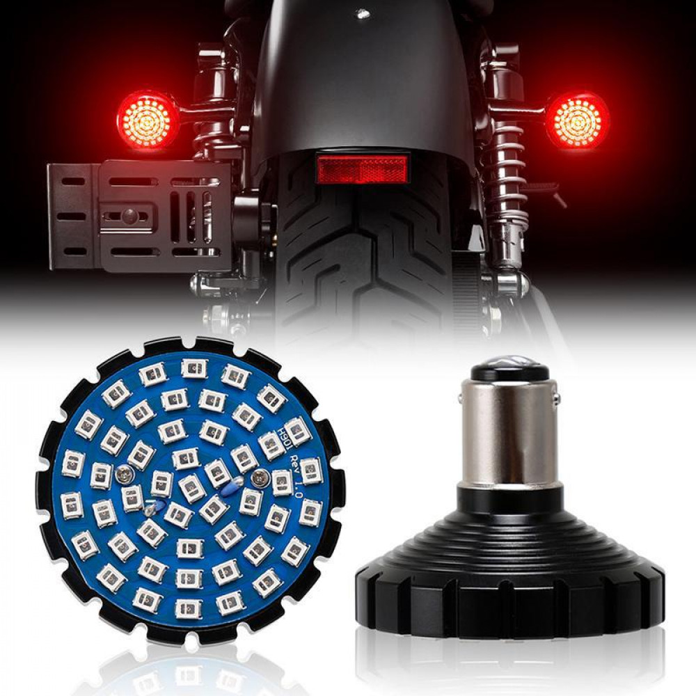 led brake light with single contact 1156 insert kit for motorcycles - 10139