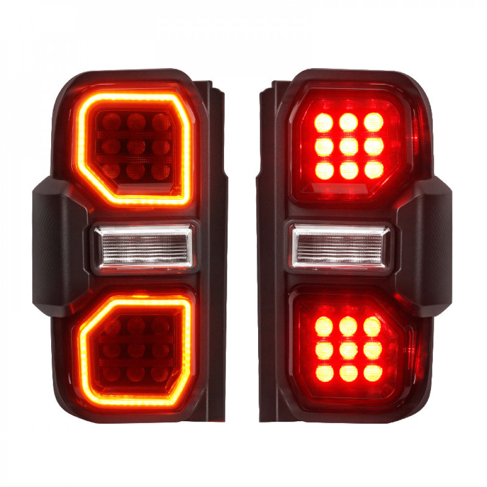 raptor style full led tail lights assembly for 2021-later 2/4 door ...
