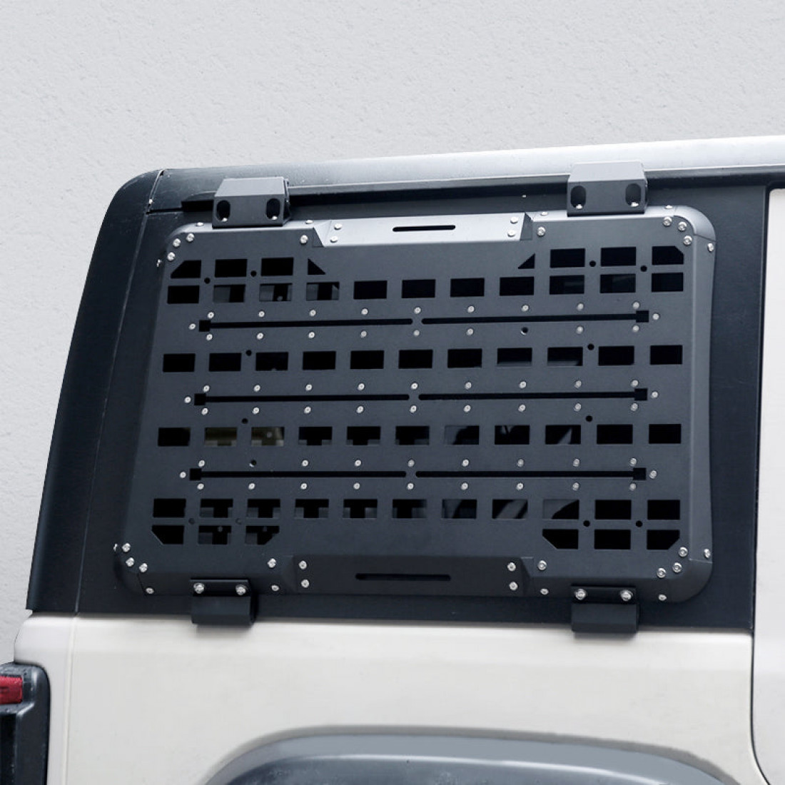 rear window storage molle panel for 2018-later jeep wrangler jl - 10200