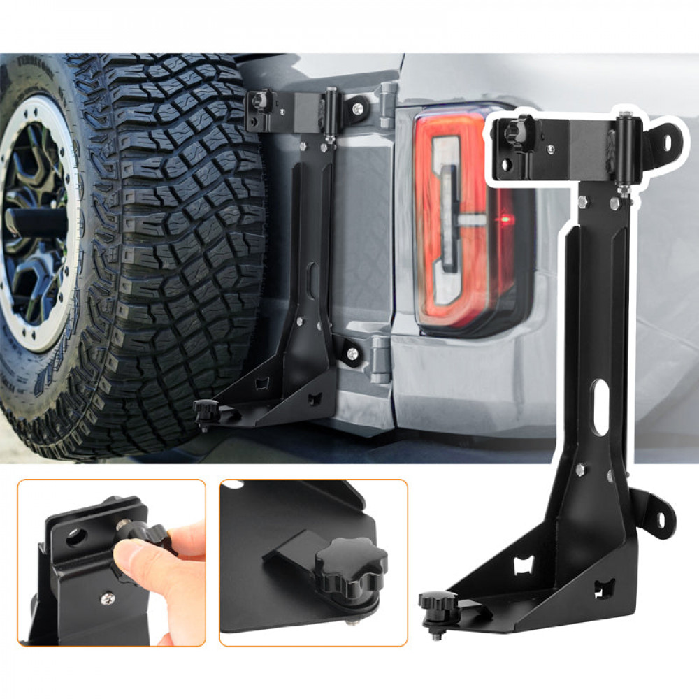 tailgate high lift jack mount kit with flag pole holder for 2021-later ...
