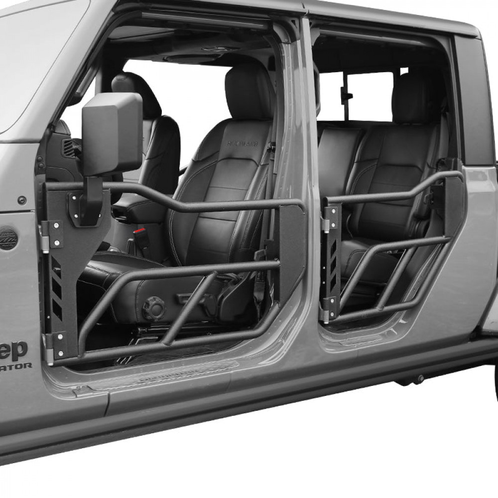tough style jeep tube doors with side view mirror for 2018-2023 ...