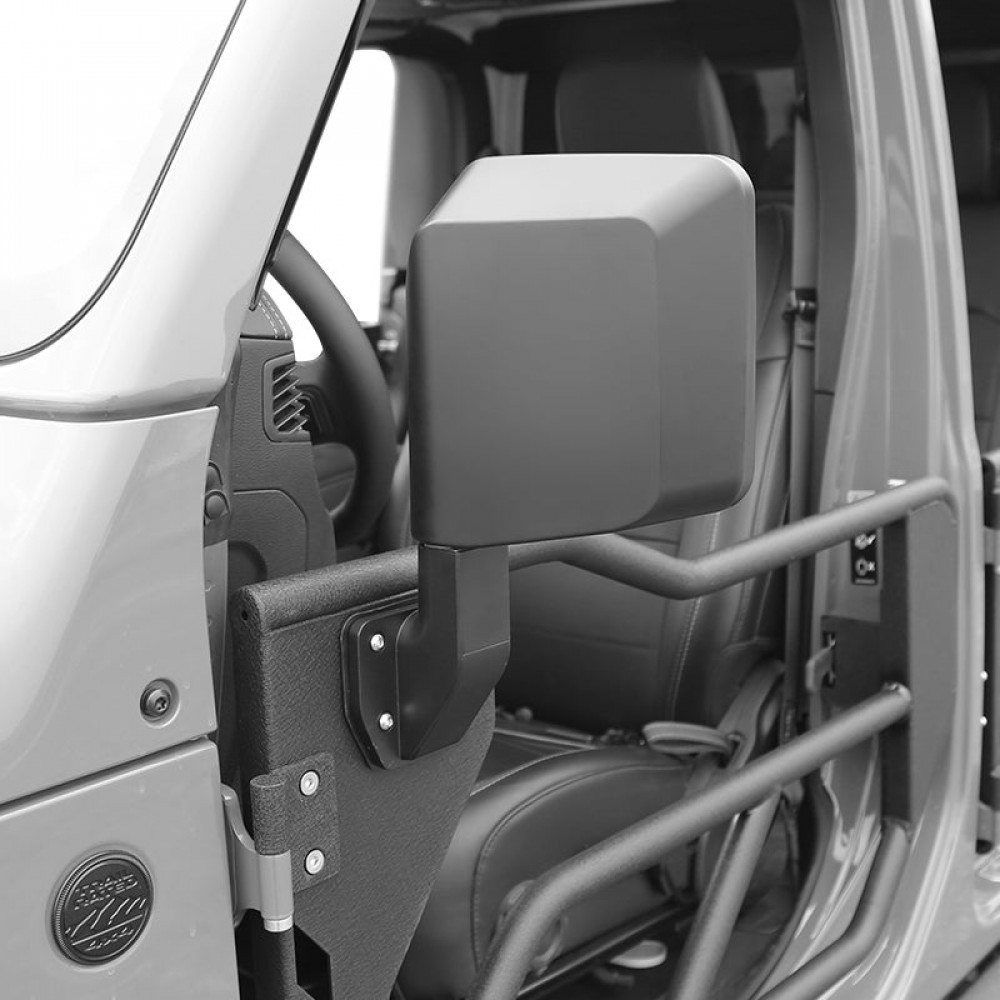 tough style jeep tube doors with side view mirror for 2018-2023 ...