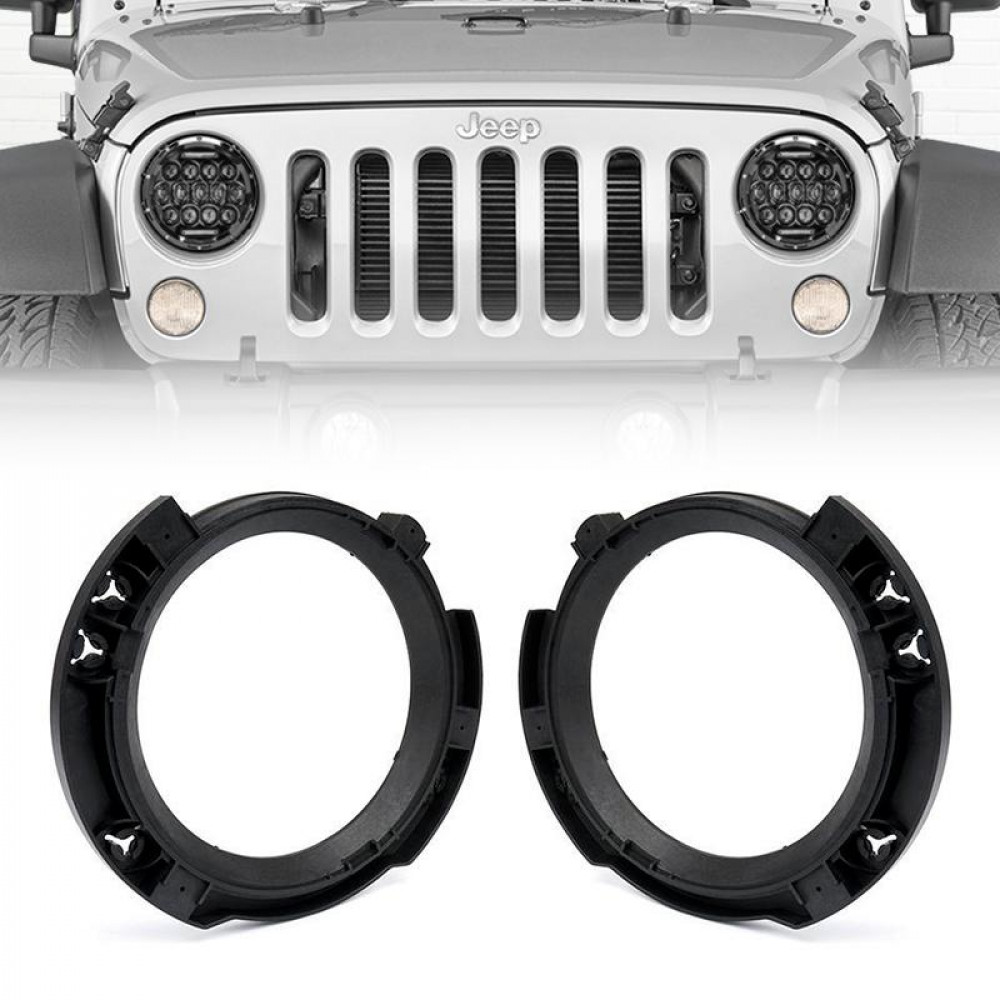 replacement headlight brackets for jeep wrangler - 10263